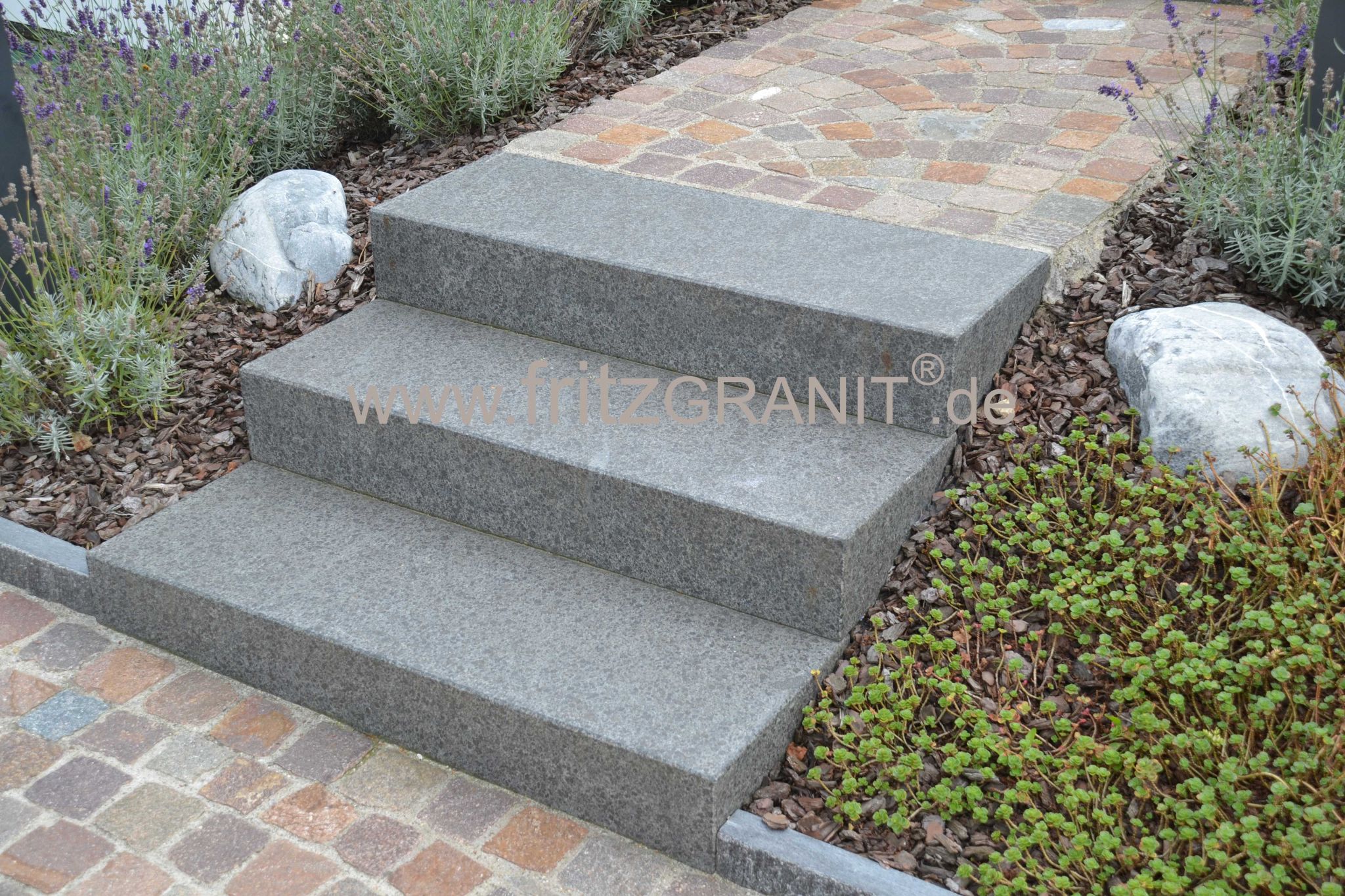 Blockstufen - fritzGranit